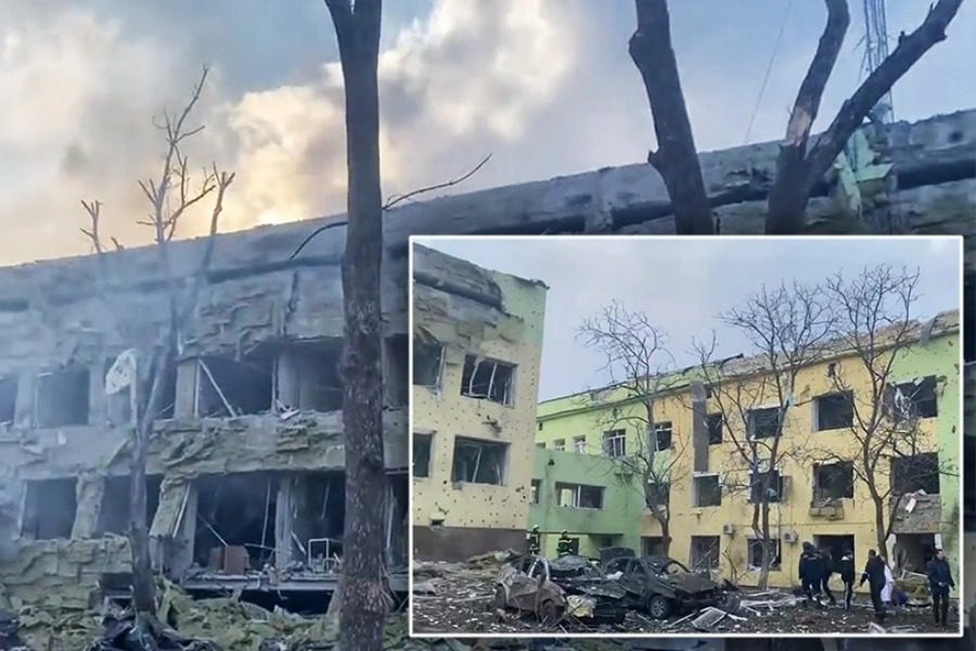 Μαριούπολη: Ρωσική αεροπορική επίθεση σε κεντρική αγορά και παιδιατρικό ...