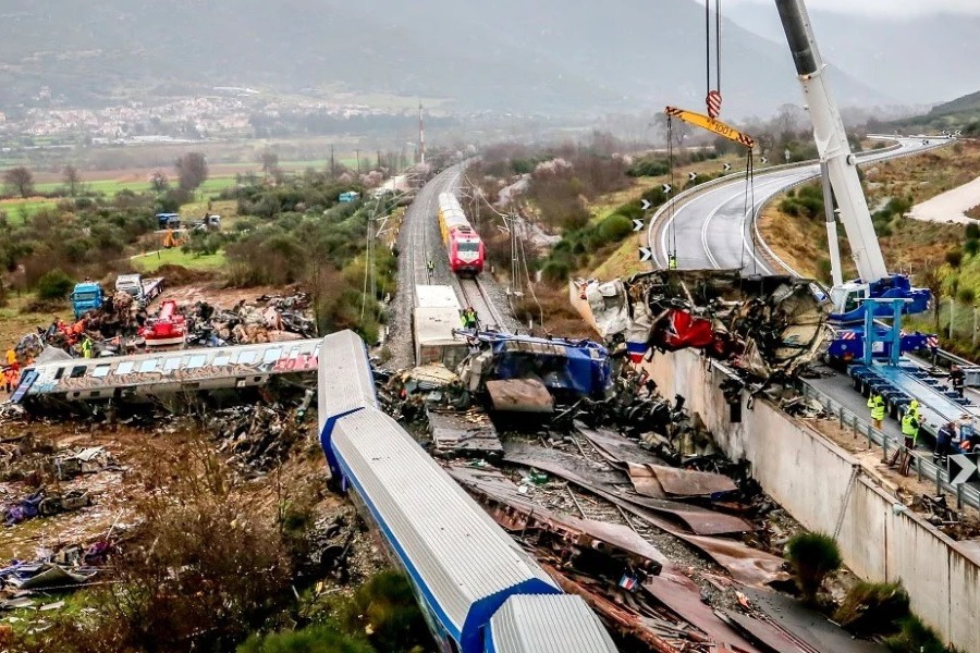 Η Hellenic Train ισχυρίζεται πάλι ότι δεν μετέφερε εύφλεκτα υλικά το ...